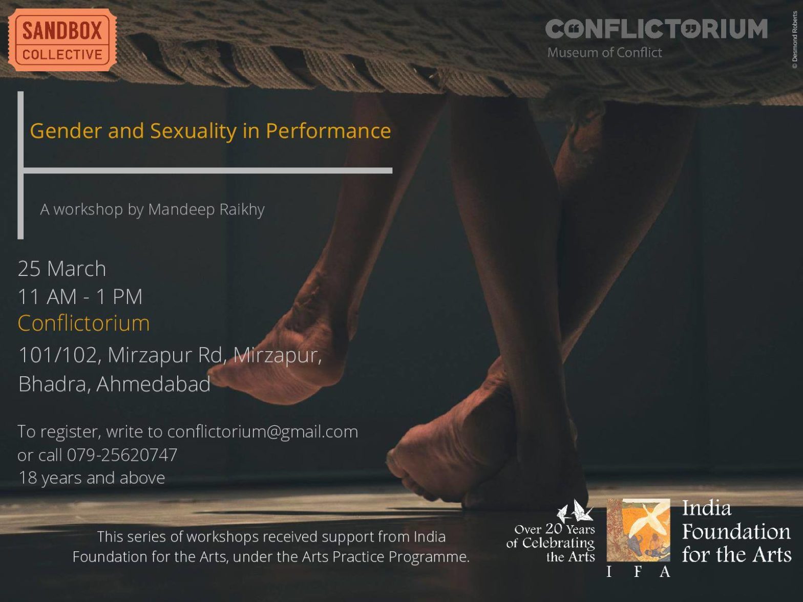 Gender And Sexuality In Performance: A Workshop - Conflictorium
