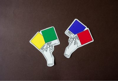 sticker Shade Cards Sticker Set - Conflictorium