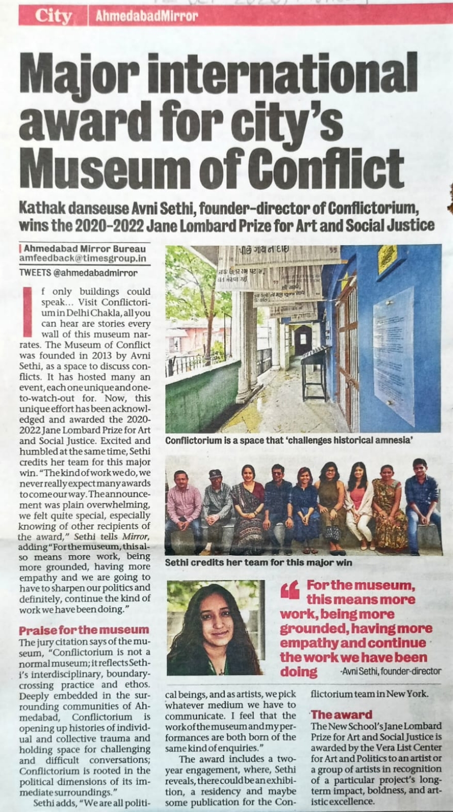 Press - Conflictorium